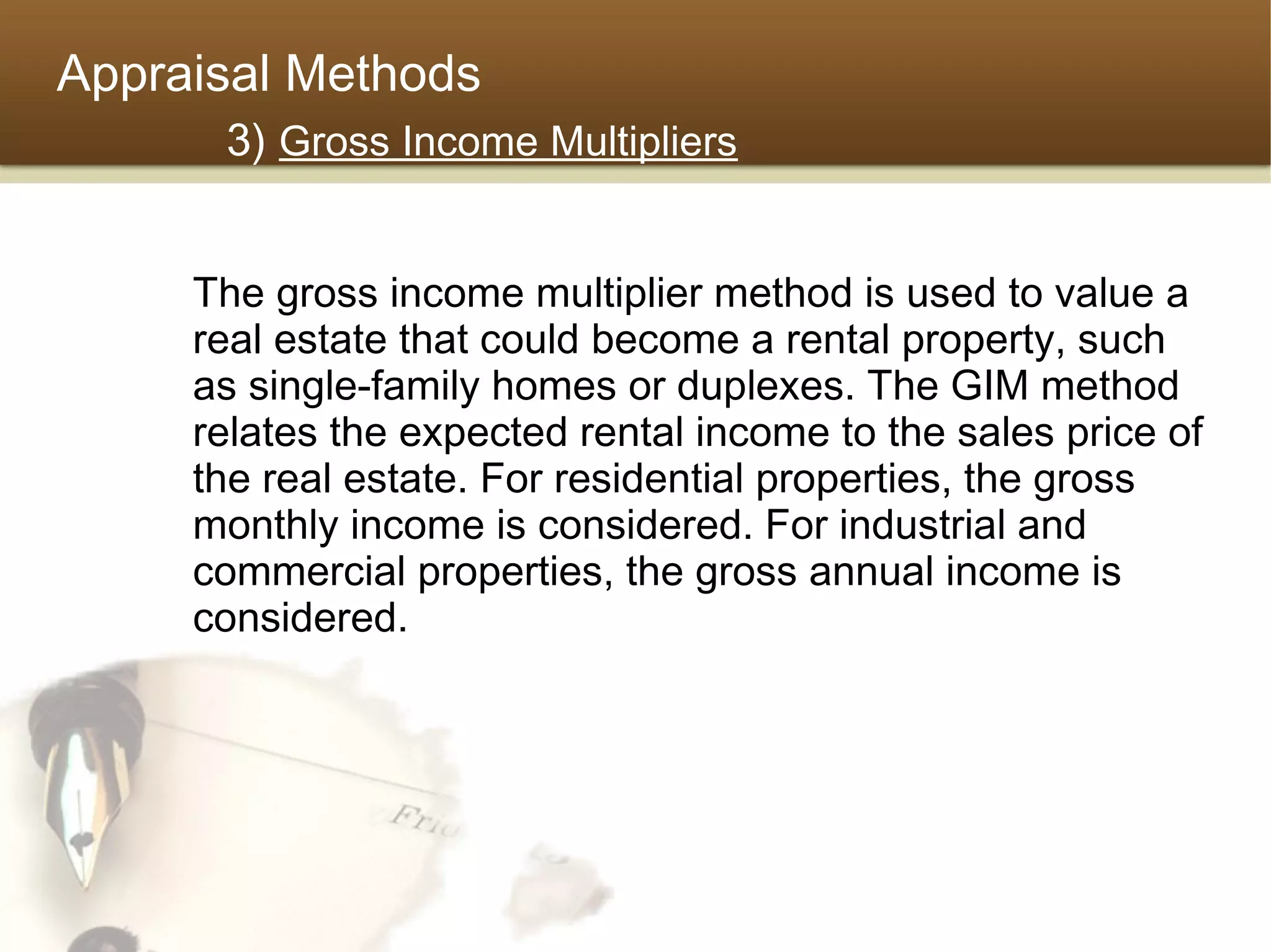 Real estate valuations | PPT
