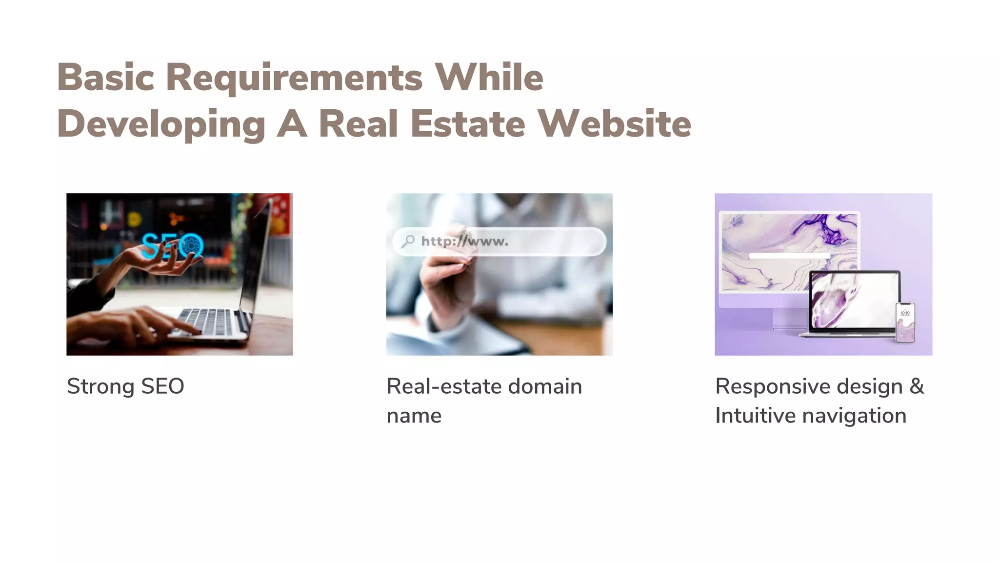Real Estate Website Design & Development: Step-By-Step Guide | PPTX