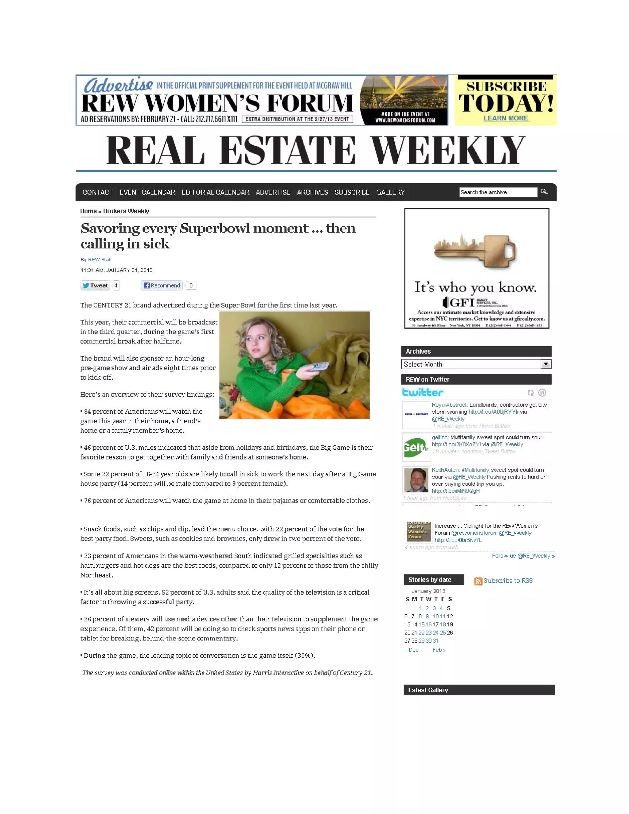 Real estate weekly c21 sb | PDF