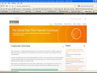 Realex presentation | PPT