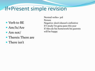 Real first conditional | PPTX