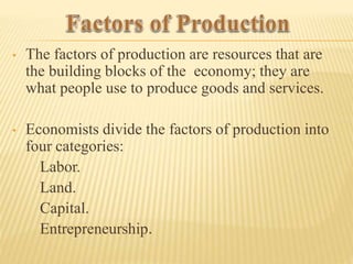 Real flow and money flow of income | PPTX