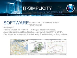 Real ftth fttx network design, engineering and planning software ...