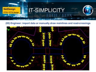Real ftth fttx network design, engineering and planning software ...