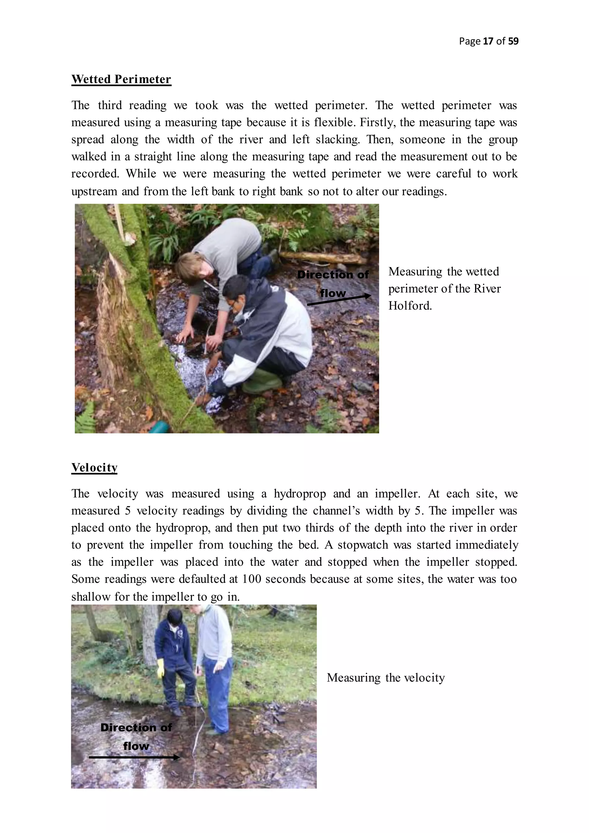 A* full marks GCSE geography coursework (rivers) | DOCX