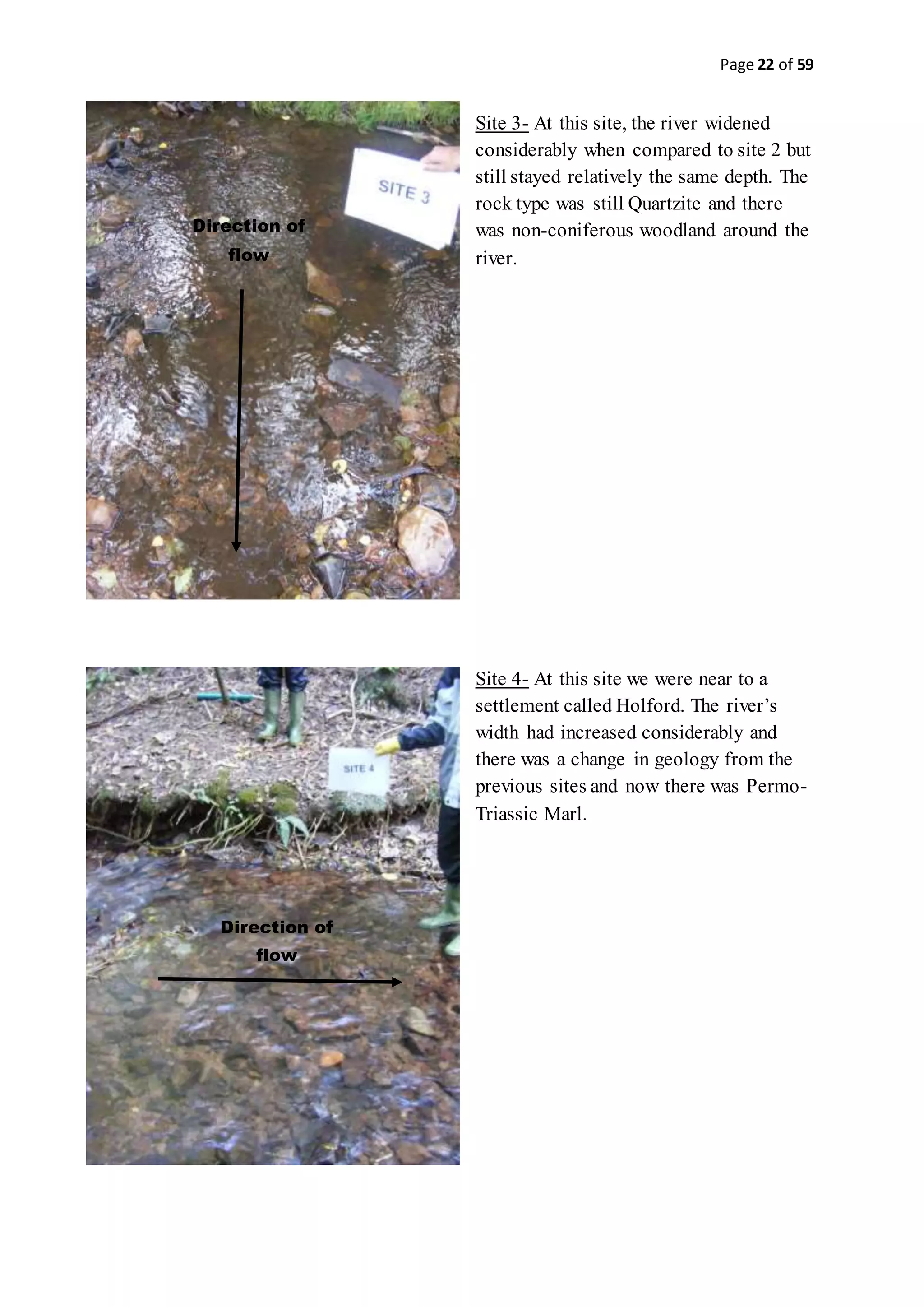 A* full marks GCSE geography coursework (rivers) | DOCX