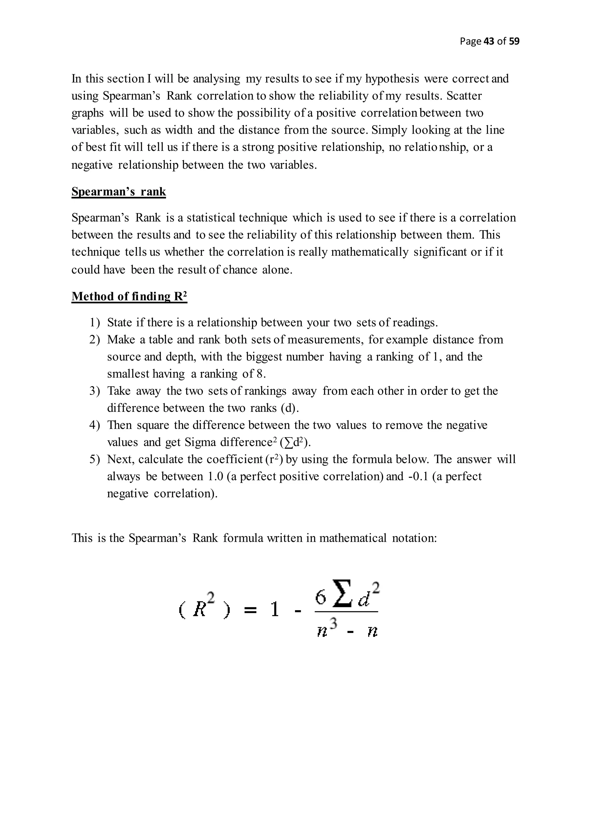 A* full marks GCSE geography coursework (rivers) | DOCX