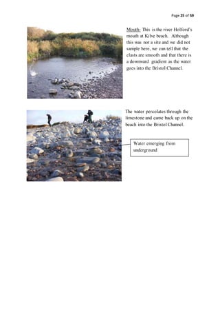A* full marks GCSE geography coursework (rivers) | DOCX
