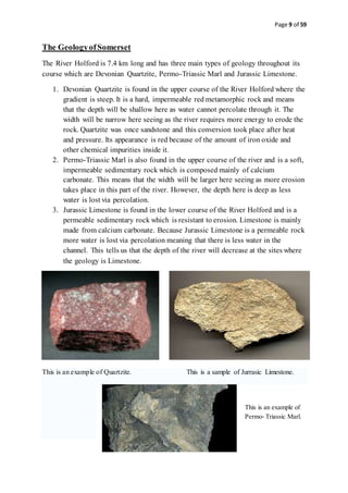 A* full marks GCSE geography coursework (rivers) | DOCX