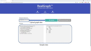 RealGraph-Web Tutorial | PPT