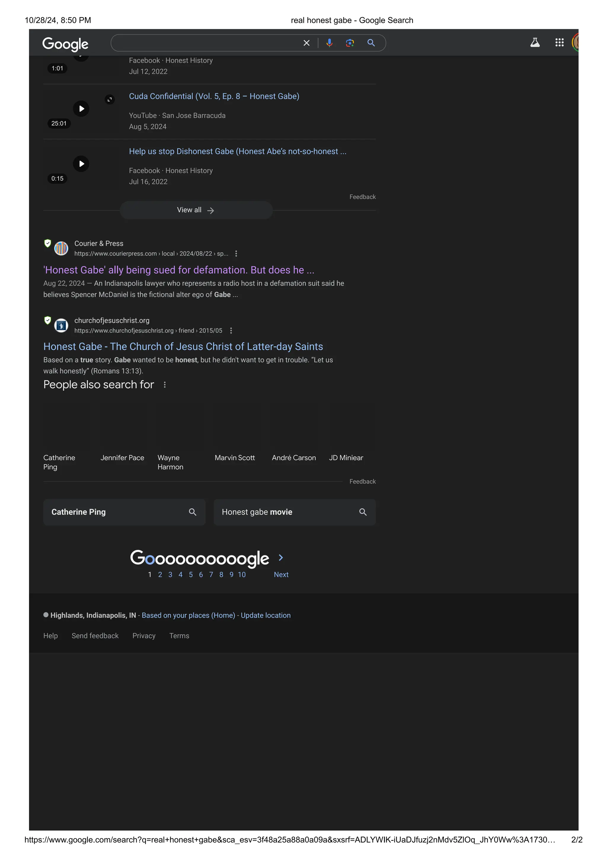 Honest Gabe Does Some More Bat Crap Crazy Stuff | PDF