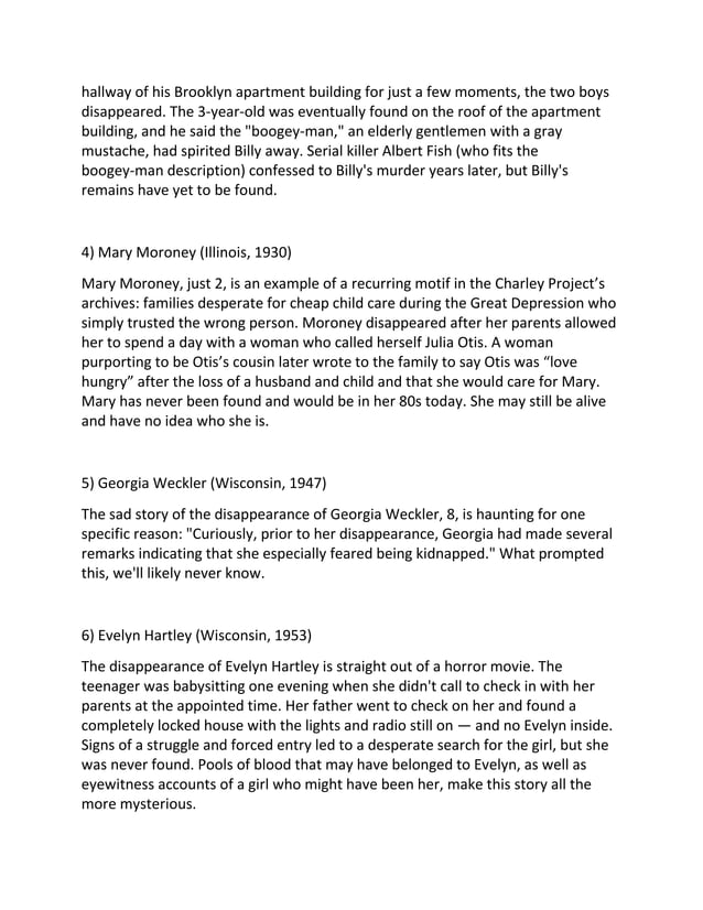 Real horror stories | PDF