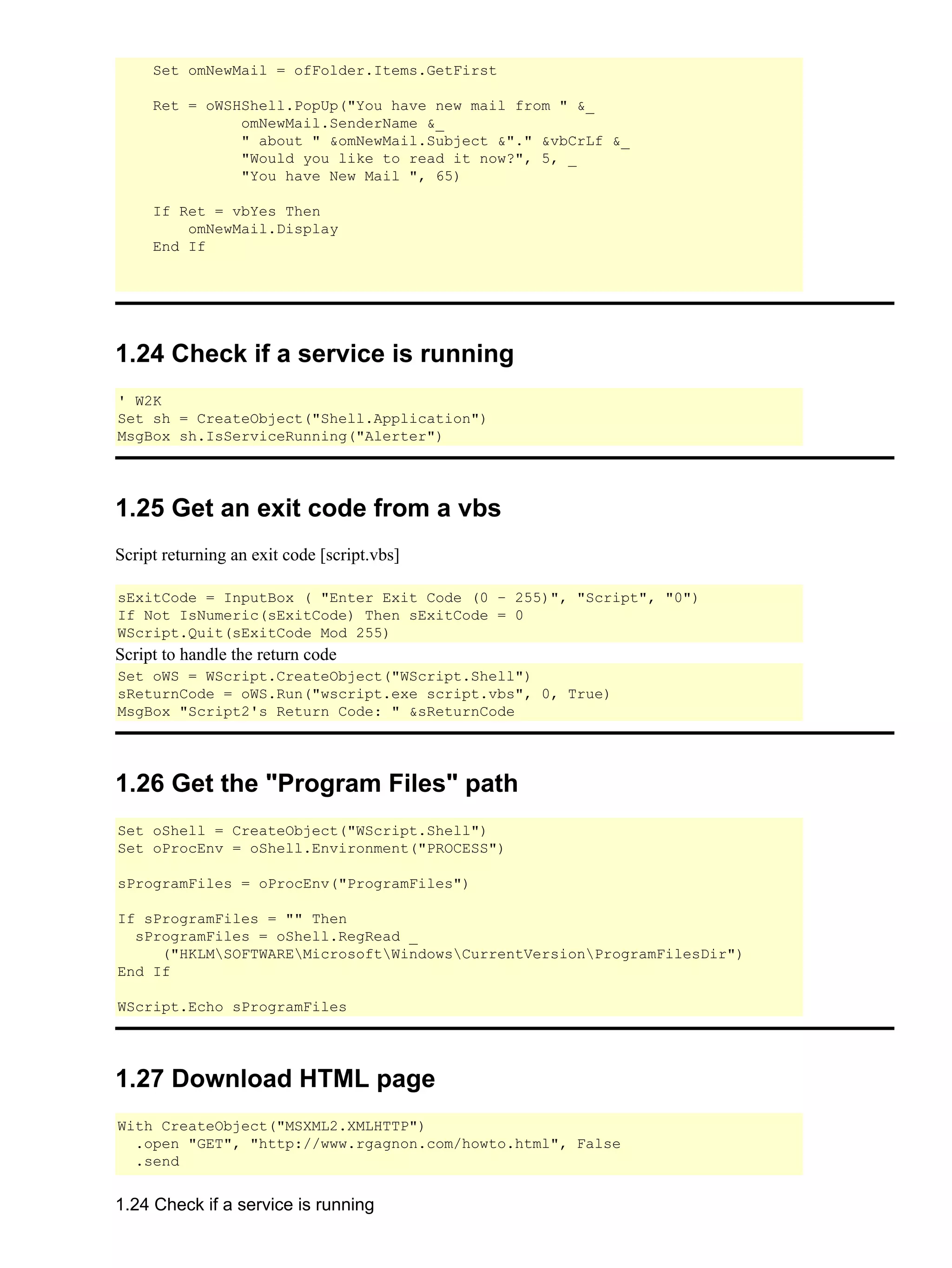 Real howto vbs | PDF
