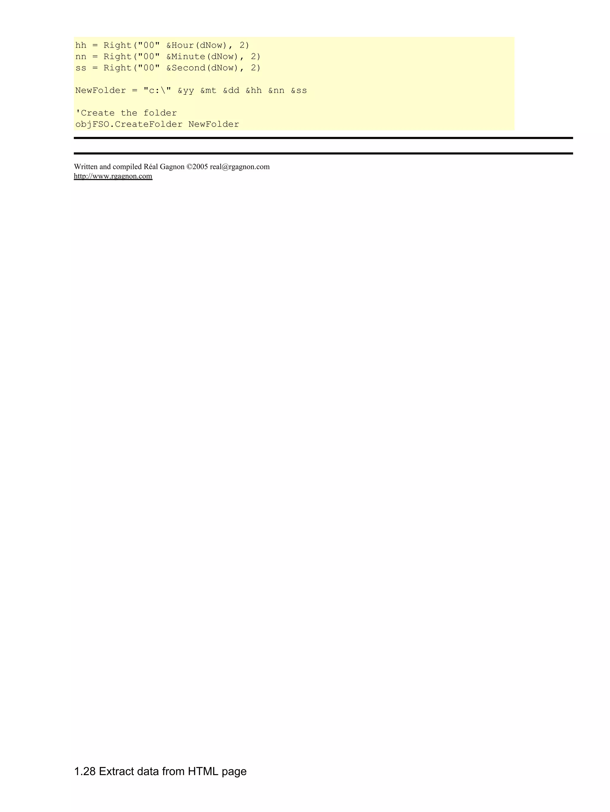 Real howto vbs | PDF