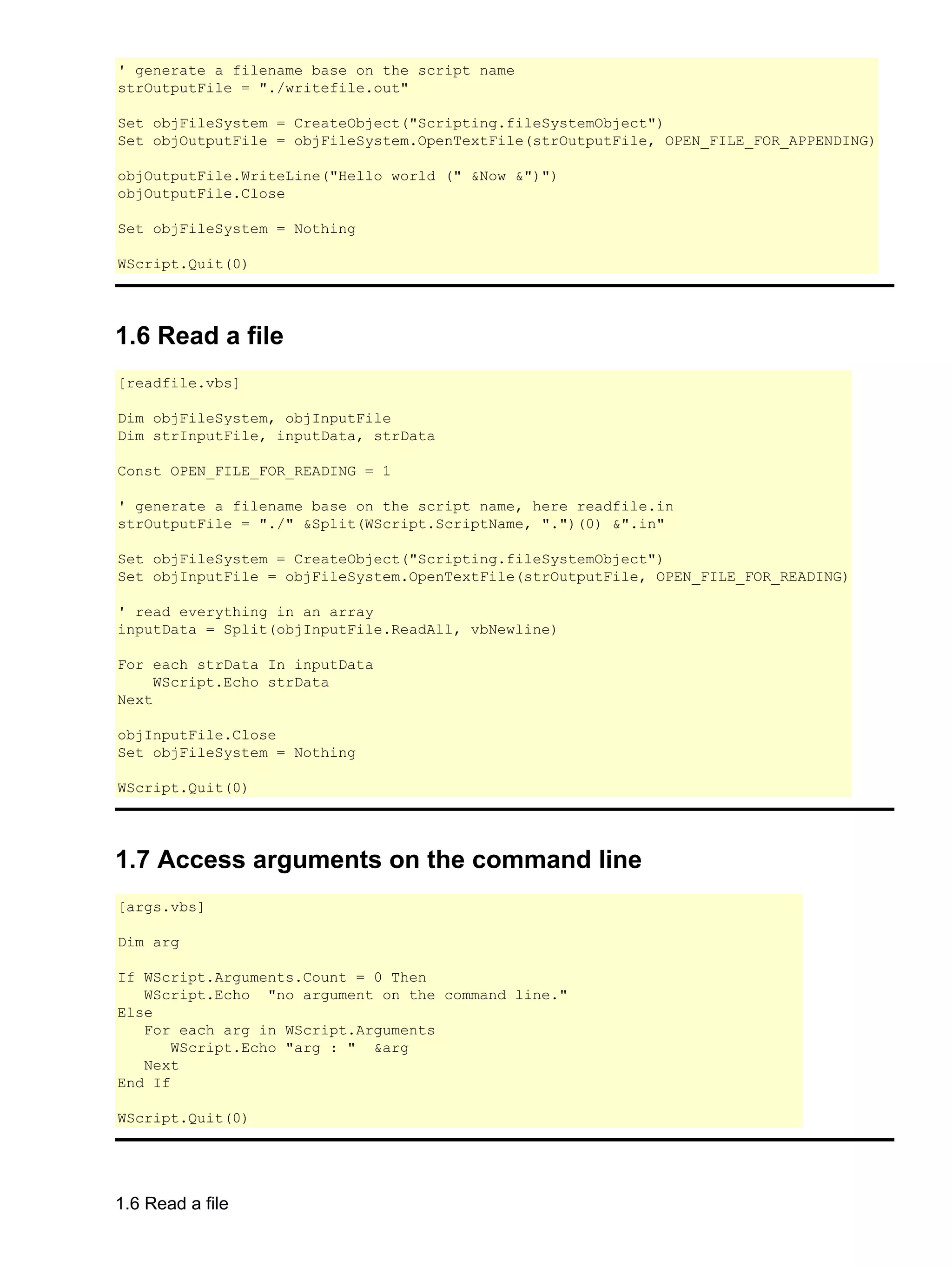 Real howto vbs | PDF