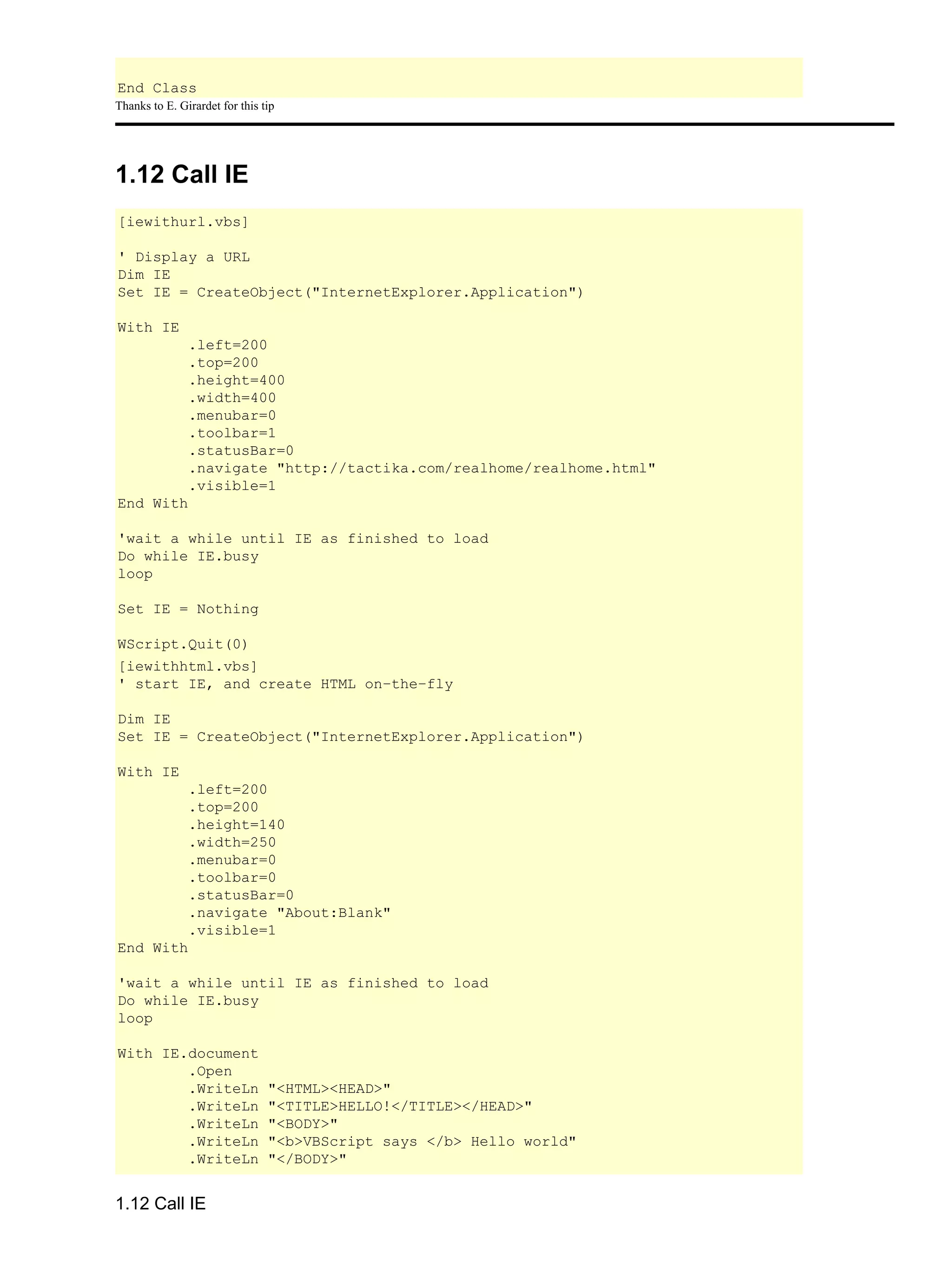 Real howto vbs | PDF