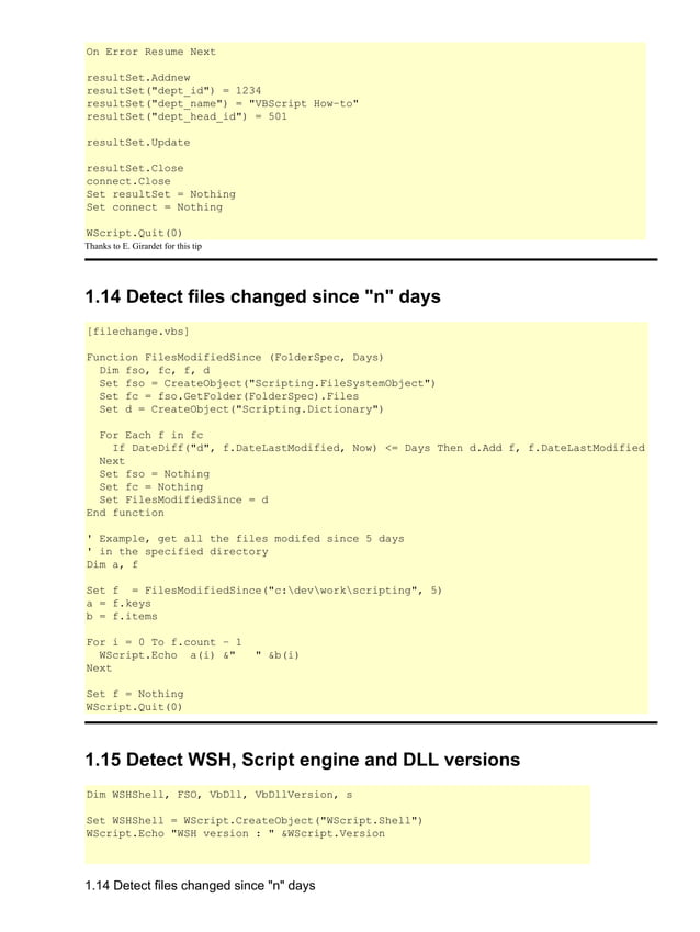 Real howto vbs | PDF