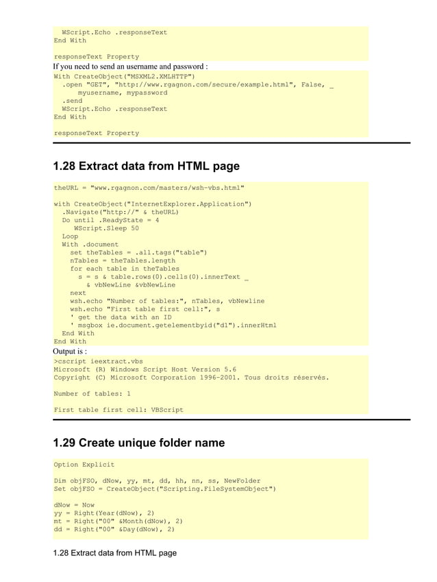Real howto vbs | PDF