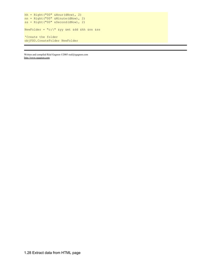 Real howto vbs | PDF