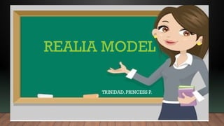 Realia-Model.pptx Presentation sample lang | PPTX | Educational ...