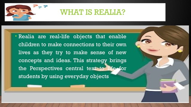 Realia-Model.pptx Presentation sample lang | PPT