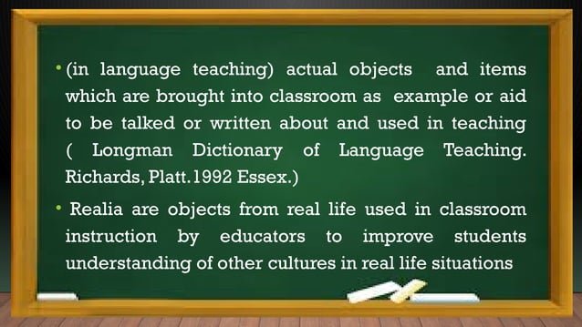 Realia-Model.pptx Presentation sample lang | PPT