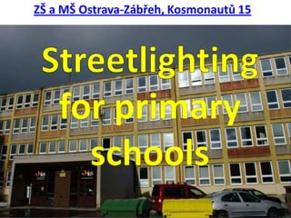 Realialization of the street lighting activities for primary school | PDF