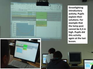Realialization of the street lighting activities for primary school | PDF