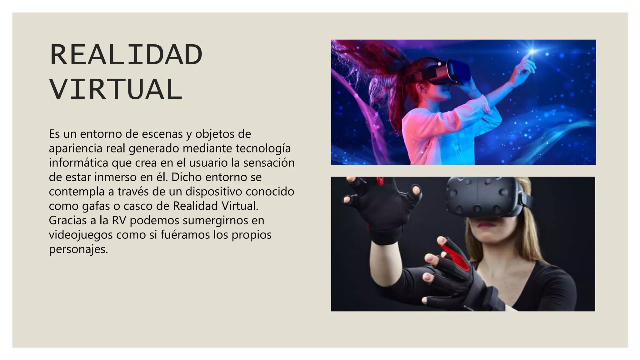 Realidad aumentada vs realidad virtual | PPT
