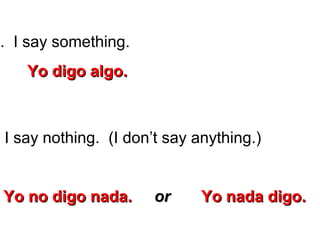Realidades 2 capitulo_1_a_affirmative_and_negative_words_study_guide ...