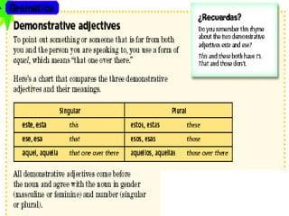 Realidades 2 capitulo_2_b_the_demonstrative_adjectives_study_guide ...