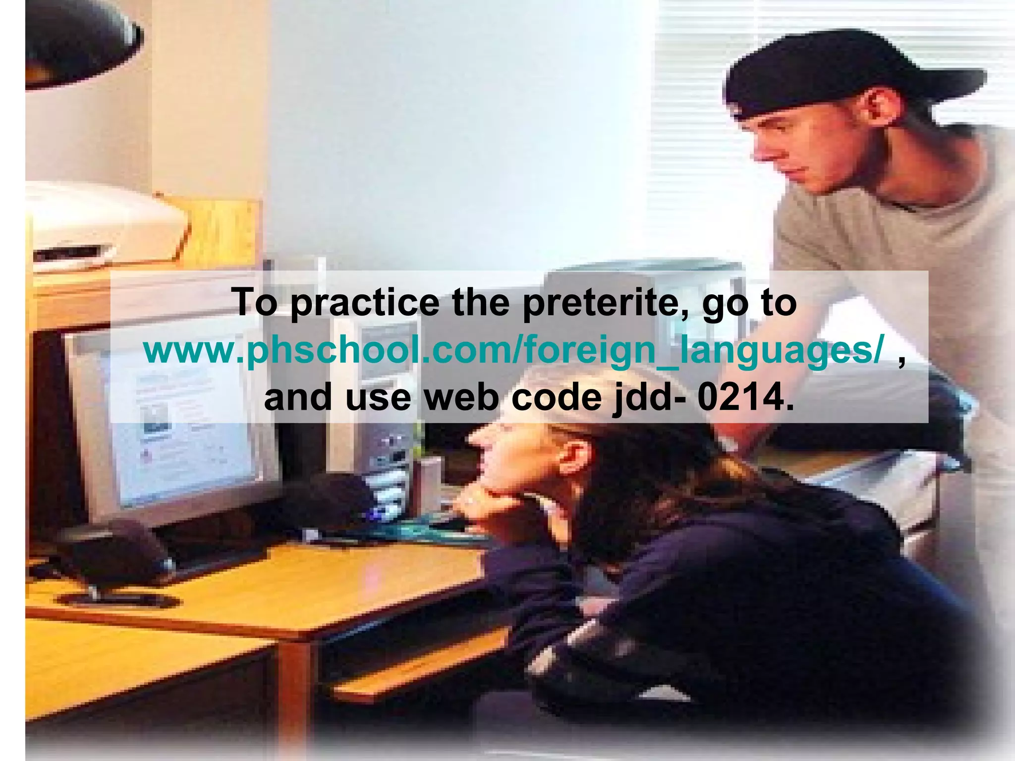 Realidades 2 capitulo_2_b_the_preterite_study_guide_worksheet ...