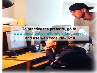 Realidades 2 capitulo_2_b_the_preterite_study_guide_worksheet ...