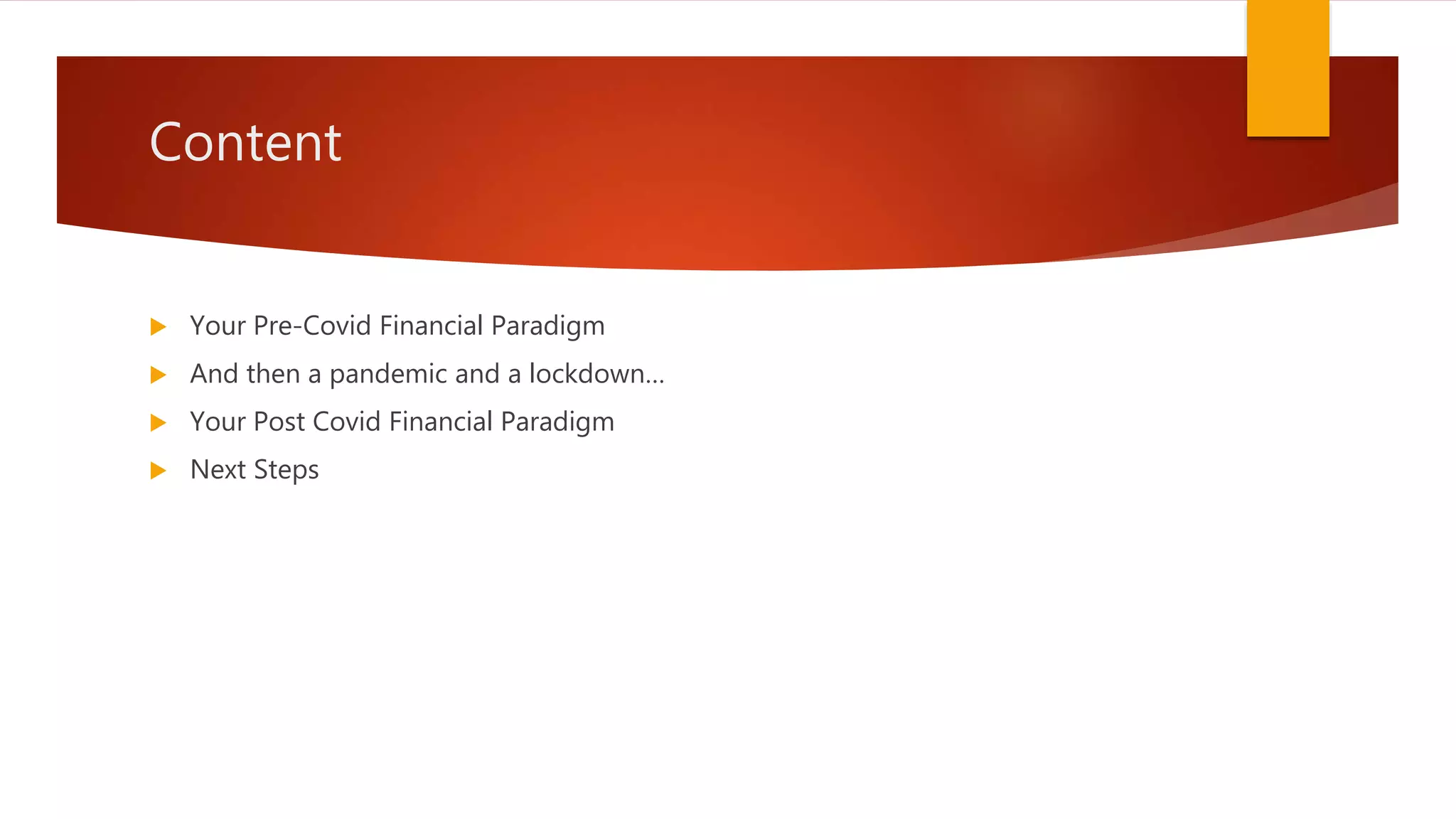 Realigning Your Financial Paradigm | PPT