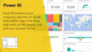 Realise the Power of Analytics with Power BI | PPT