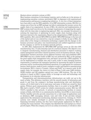 Realising Enhanced Value Due To Business Network Redesign Through ...