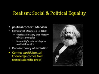 Realism in Art and Architecture | PPT