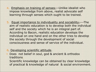 Realism in education | PPT