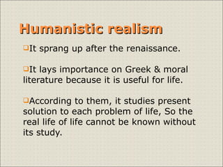 Realism in education | PPT