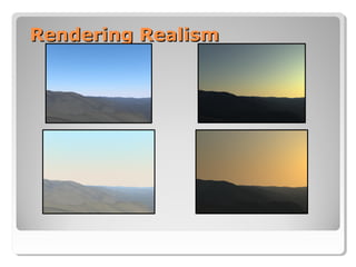 Realism in Computer Graphics | PPT
