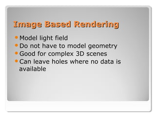 Realism in Computer Graphics | PPT