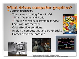 Realism in Computer Graphics | PPT