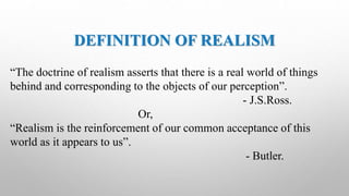 Realism | PPTX