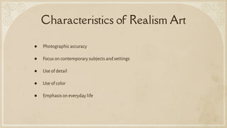 The Truth in Art: An Exploration of Realism | PDF