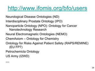 Ontological realism as a strategy for integrating ontologies | PPT