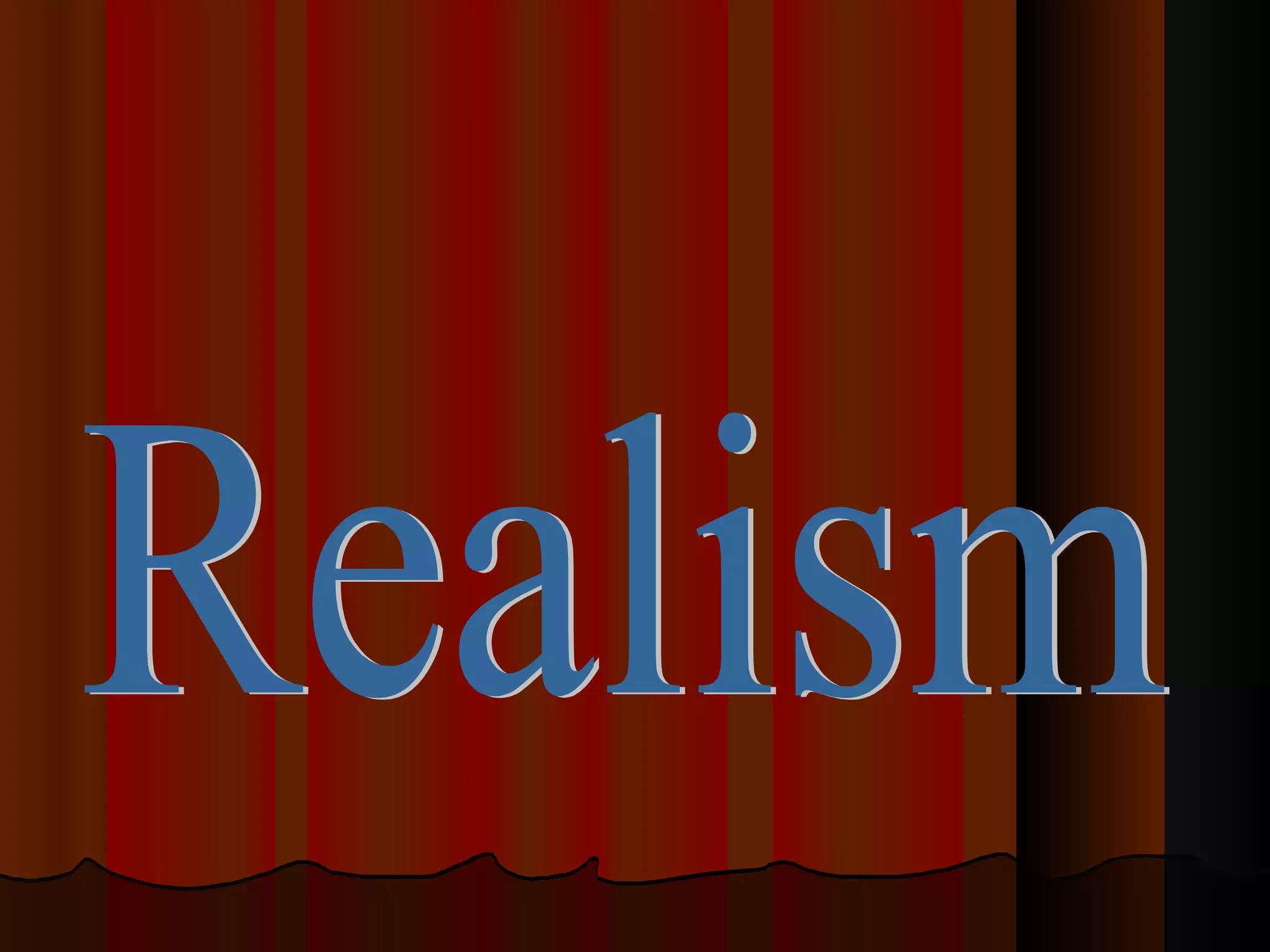 Realism Power Point | PPT