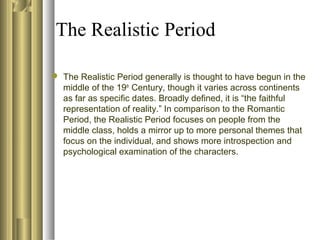 Realism | PPT