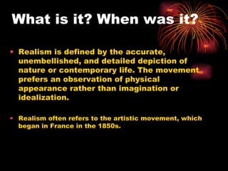 Realism By Mike | PPT