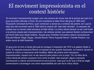 Realisme - Impressionisme | PPT