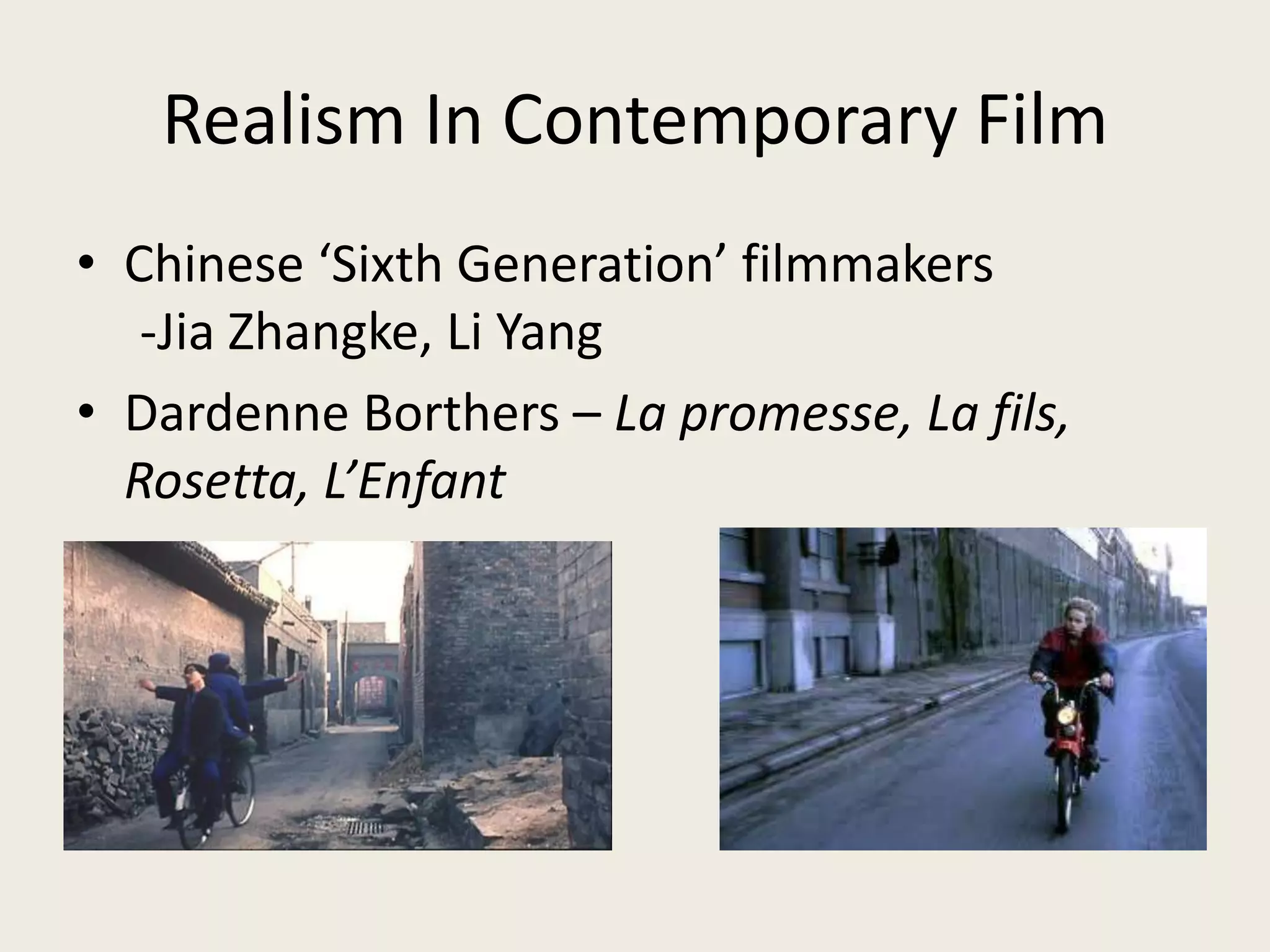 Realism in film | PPTX